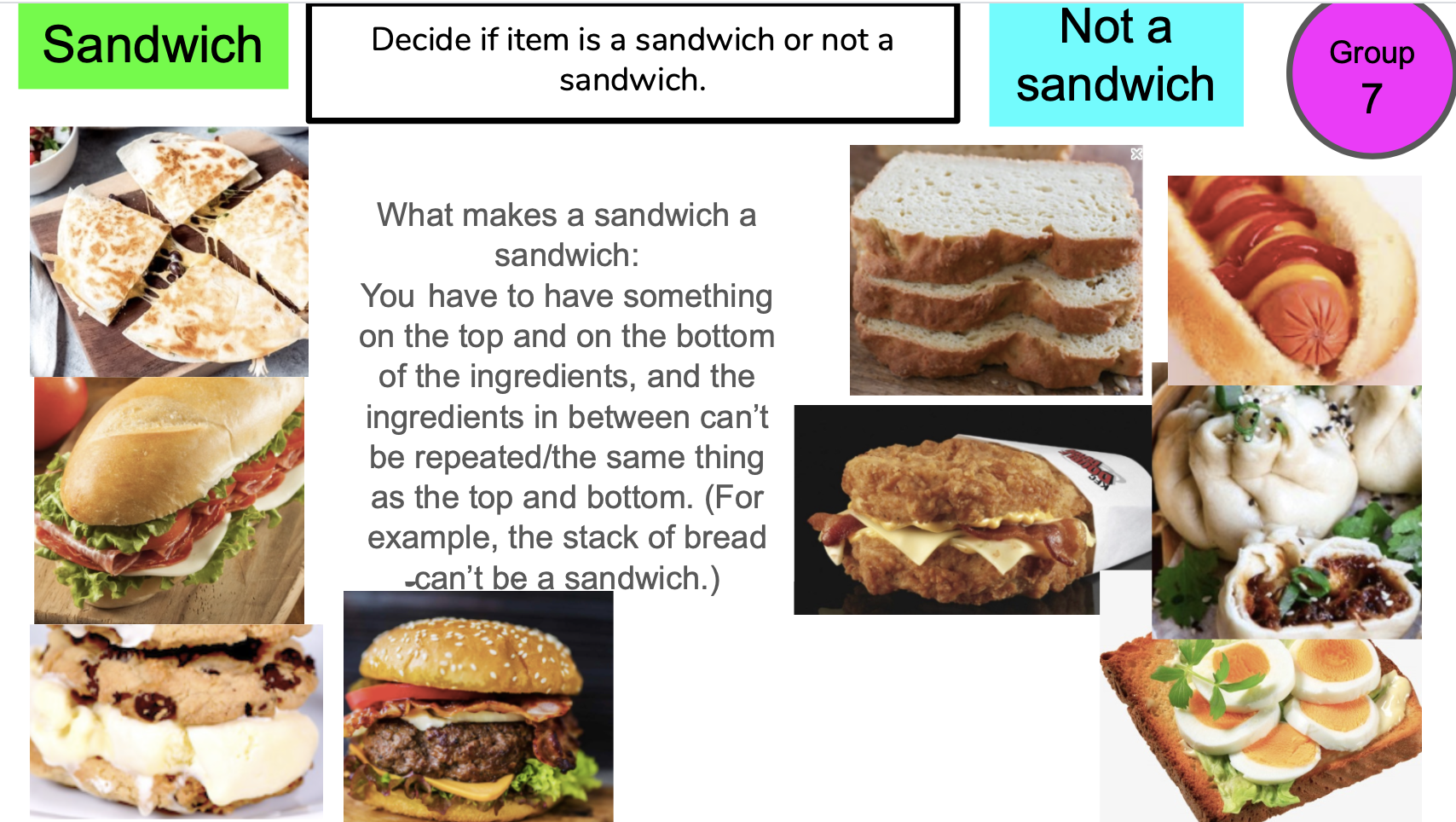 First Day: Is a hotdog a sandwich? – Hailstone Sequence